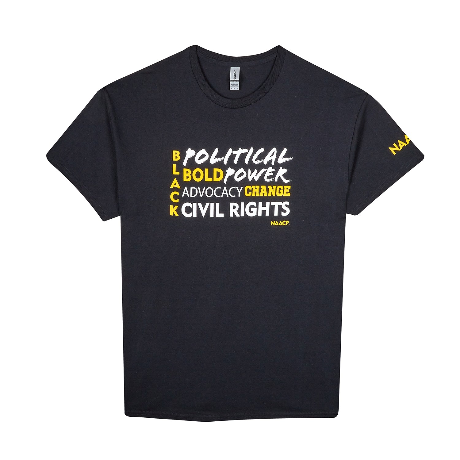 Black Bold Change T Shirt Black – NAACP Store